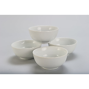 BIA Cordon Bleu 24-Ounce Chowder Bowl, Set of 4, White (900134S4SIOC)