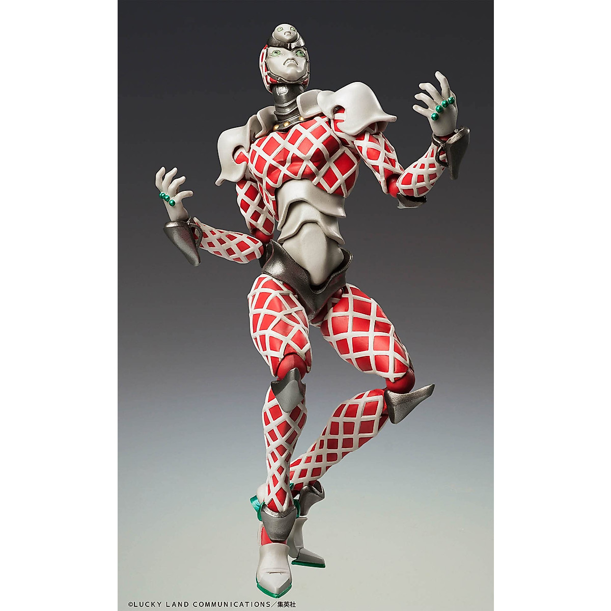 MEDICOS Super Statue Movable JoJo's Bizarre Adventure Part 5''''K C Approximately 6.3 inches (160 mm), PVC & ABS & Nylon Painted Action Figure, Multicolor (ME60322)