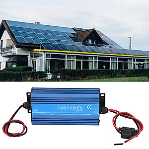 Focket Solar Controller, 600W 48V 60V 72V Boost MPPT Adjustable Solar Panel Regulator with Display, Waterproof Solar Controller for E Bike Lithium Battery, Multiple Protections