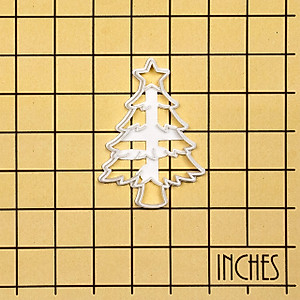 Christmas Tree cookie cutter, 1 piece - Bakerlogy