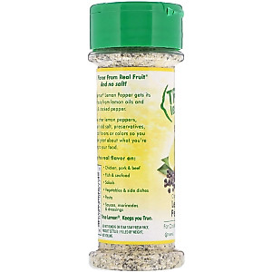 True Lemon Pepper Seasoning (2 pack) Natural Ingredients, No Salt, No Gluten