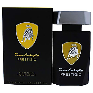 TORINO LAMBORGHINI Eau De Toilette Spray, Prestige, 4.2 Fluid Ounce