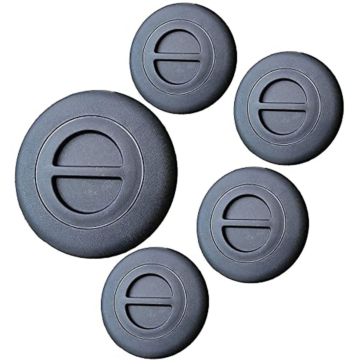 PLSUSJHAO Towing Prep Group Bed Plug Cover Kit Fit for Pickups Truck Dodge Ram 1500 2500 3500 2014-2019 Replace 68225506AA,Trailer Tow Cover for Truck with 5th Wheel/Gooseneck Towing Setups