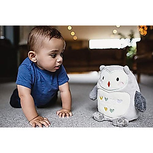 Tommee Tippee Rechargeable Light & Sound Sleep Aid - Ollie The Owl, Grey
