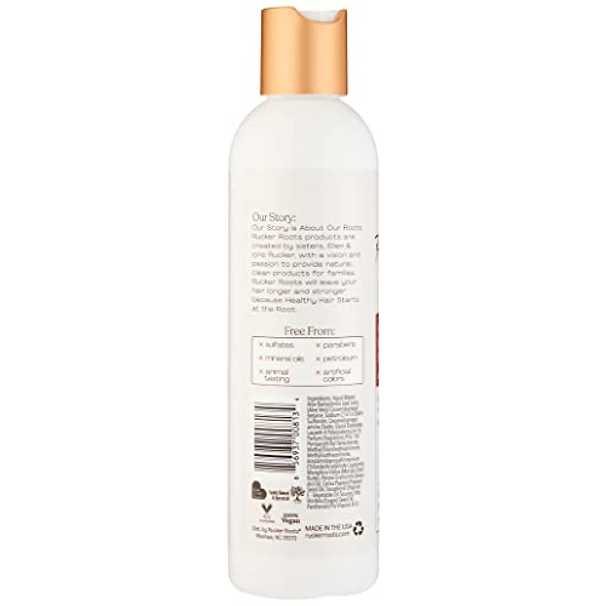 Rucker Roots Nourish + Restore Papaya & Mango Shampoo| Sulfate-Free| Cleansing| Repairs Damage|