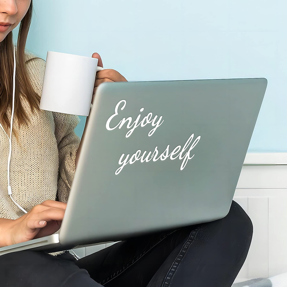 10 Sheets 840 Pcs White Self-Adhesive Alphabet Letters Numbers Kit Numbers Sticker DIY Number Letter Decal for Christmas Gift Decals Mailbox Signs Window Cars Home Address Number Grad Cap Art Making