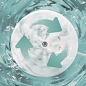 ZJchao Mini Washing Machine, Foldable Design Washer Sonicleaning Automatic Cycle USB Power Portable Washing Machine for Travel, Underwear, Baby, Socks Underpant