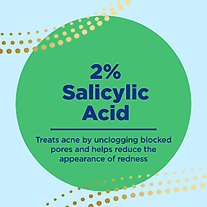 Differin Acne Body Wash by the makers of Differin Gel, Acne Treatment Cleanser with Salicylic Acid, Cream to Lather Formula for Back, Chest, Shoulders, 10 Oz.