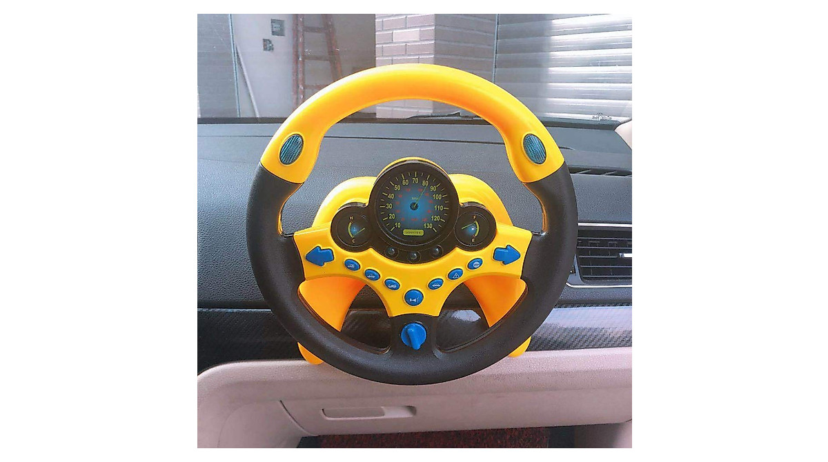 Kids Simulated Driving Controller - Fun Educational Steering Wheel