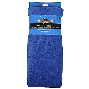 Detailer's Preference Microfiber Dual Pile Terry Weave Large Drying Towel (6 SqFt)