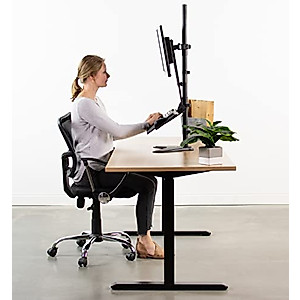 VIVO Computer Keyboard and Mouse Platform Tray, Adjustable VESA Mount Attachment, MOUNT-KB02