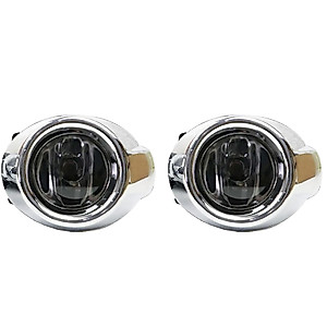munirater Pair of Clear Lens Driving Fog Lights Bumper Lamps with Bulbs Replacement for 2012-2014 Focus S/SE/SEL/Titanium models