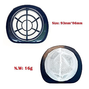 elfofle Replacement Filter and Foam Filter for Bissell Vacuum Cleaner Models 2030, 20303, 20306, 20307, 20309, 2030H, 2030V, 2030X, 2030Z, 4-Pack