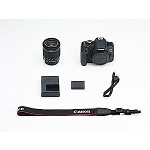 Canon EOS Rebel T6i Digital SLR with EF-S 18-55mm IS STM Lens - Wi-Fi Enabled (Renewed) With 2 Year Warranty