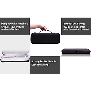 LTGEM Hard Case for Donner N-25 25 Key & Hercules DJ DJControl Starlight | Pocket MIDI Controller - Travel Carrying Storage Bag