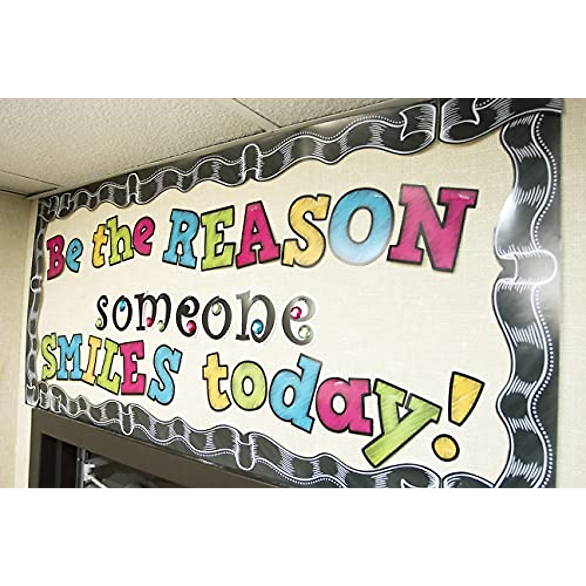 Teacher Created Resources Chalkboard Brights Bold Block 4-Inch Letters Combo Pack (TCR5617)