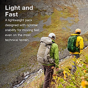 Osprey Talon 33L Men's Hiking Backpack with Hipbelt, Eclipse Grey, S/M