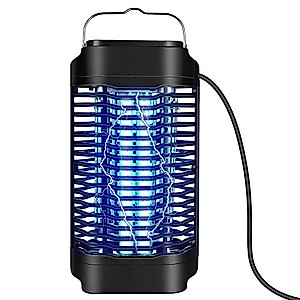 Electric Bug Zapper 18W for Indoor Effective 4200V Mosquito Zapper Killer Waterproof Mosquito Trap & Insect Fly Zapper (Black)