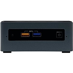 Intel NUC7CJYHN Mini PC NUC Kit - Intel Celeron J4005 Dual-Core Processor up to 2.70 GHz, 8GB DDR4 Memory, 128GB Solid State Drive, Intel UHD Graphics, Windows 10 Pro