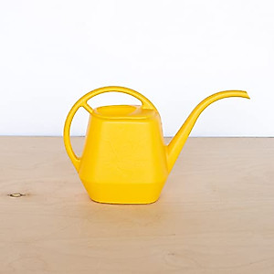 Bloem AW21-23 Watering Can Aqua Rite 1/2 Gal. (56 oz) Earthy Yellow