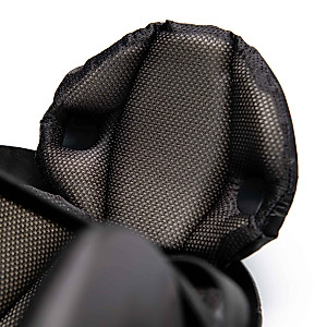 CHAMPRO Youth Scorpion Shoulder Pad, Black, Blue, 60-90 lbs (FSP5)