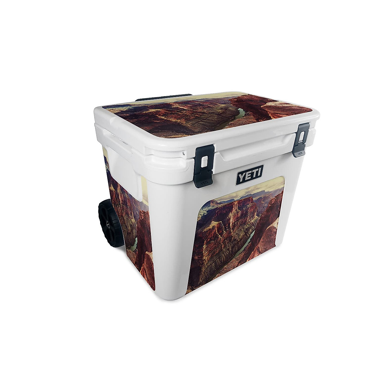 MightySkins Skin Compatible with Yeti Roadie 60 Wheeled Cooler - Grand Canyon | Protective, Durable, and Unique Vinyl Decal wrap Cover | Easy to Apply, Remove, and Change Styles | Made in The USA
