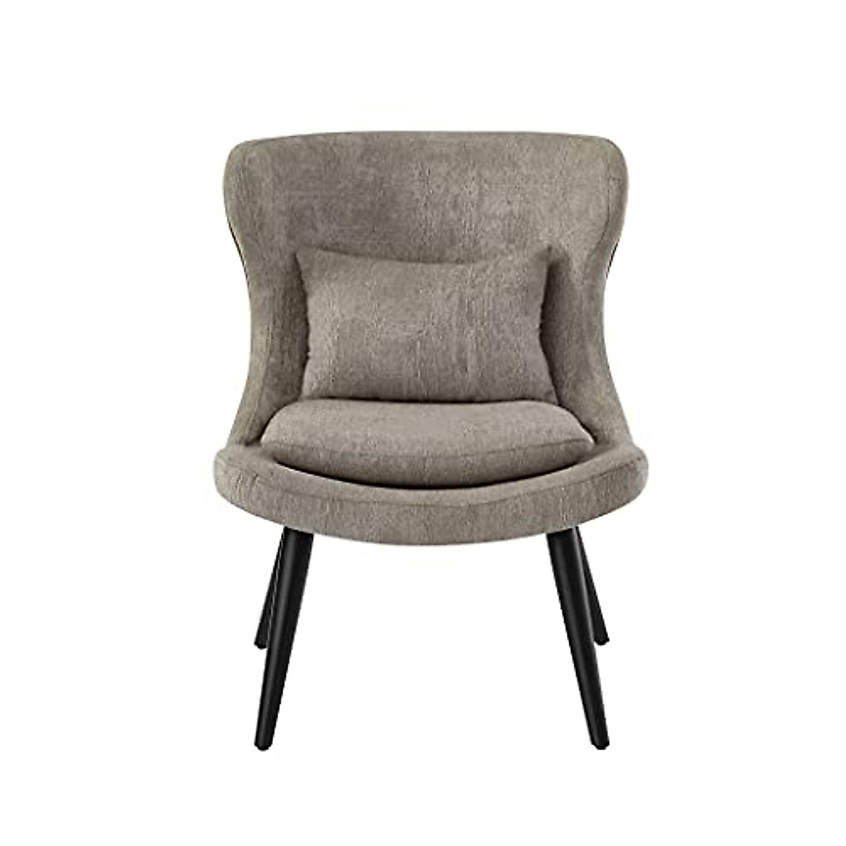 Ball & Cast Living Room Upholstered Accent Chair 25" W x 29"D x 32.5" H Grey Set of 1