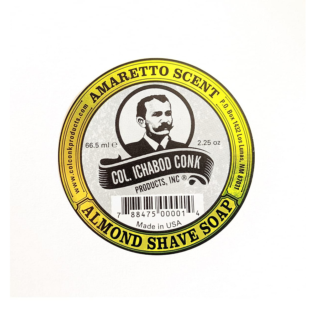COL CONK ALMOND SHAVE SOAP