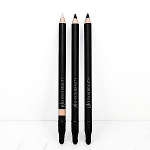 Glo Skin Beauty Precision Eye Pencil | Infused with Antioxidants and Formulated for the Most Sensitive Eyes, Water-Proof, (Black)