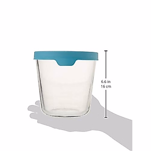 Anchor Hocking Storage & Food Preperation Glass Food Storage 7-Cup Tall Mineral Blue,11839AHG17,2
