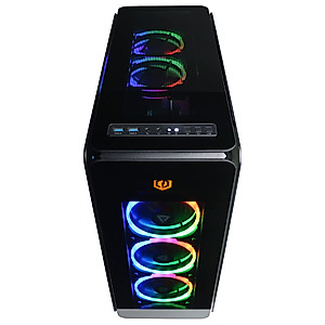 CyberpowerPC Gamer Xtreme VR Gaming PC, Intel i7-13700KF 3.4GHz, Radeon RX 7900 XT 20GB, 16GB DDR5, 2TB NVMe SSD, Wi-Fi Ready & Windows 11 Home (GXiVR8700A), Black