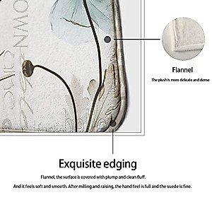 Annkoifu Shower Curtain Set, Sunflower Bathroom Accessories, 4 Piece Bathroom Decor Sets with Rugs and Waterproof Shower Curtains, 12 Hooks, Abstract