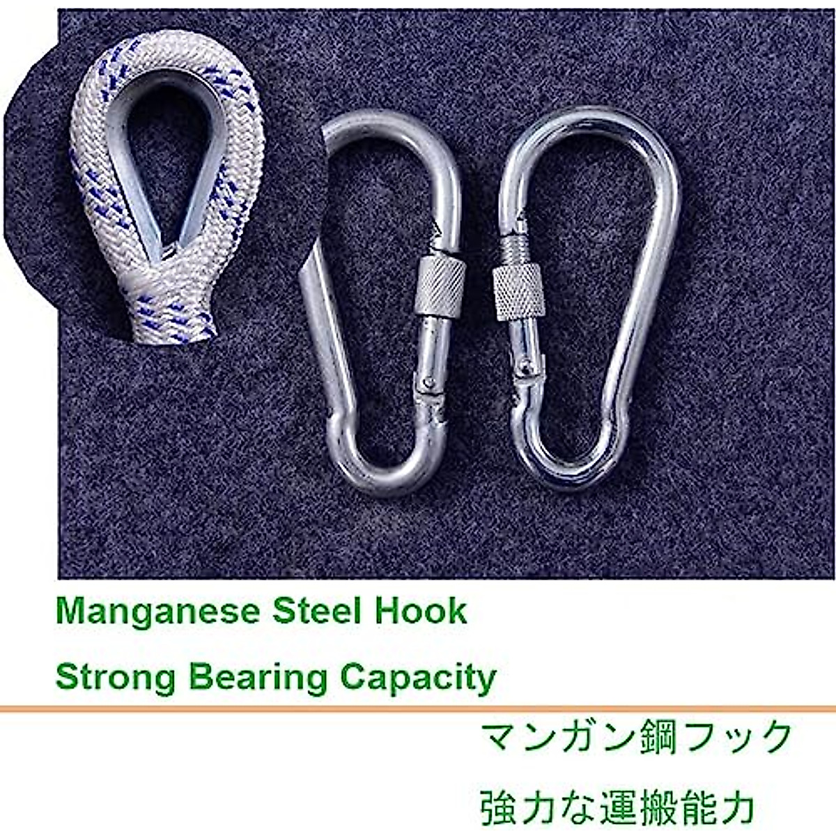 WSYZHL Fire Escape Ladder, Fire Escape Ladder, Emergency Safety Portable Rope Ladder, 2-18 Story Homes Reusable Compact Lightweight External Rescue Ladder/50M/164Ft