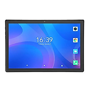 Honio 10.1 Inch Tablet, US Plug 100-240V 12GB RAM 256GB ROM Tablet PC 8MP Front 16MP Rear 12.0 (Iron Gray)