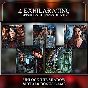 Legacy Games Amazing Hidden Object Games for PC: Adam Wolfe (5 Game Pack) - PC DVD with Digital Download Codes