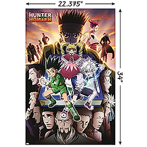 Trends International X Hunter-Book Key Art Wall Poster, 22.375" x 34", Unframed Version