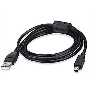 USB Camera Data/Charge Cable Cord Replacement CB-USB5/USB6/USB8 Battery Charger for Olympus TG Series TG 830 TG860 TG-2, TG-310, TG-320, TG-610,  C-170 C-180 C-480 C-500,Pen-E Series,Traveller Series