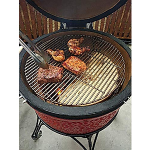 only fire Cooking System Fit for Large Big Green Egg, Kamado Joe Classic, Large Grill Dome, and Other Kamado Grill