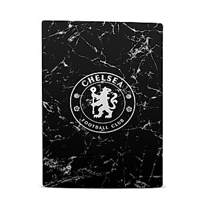 Black Marble Mixed Logo Vinyl Faceplate Sticker Gaming Skin Case Cover Compatible with Sony Playstation 5 PS5 Digital Edition Console and DualSense Controller