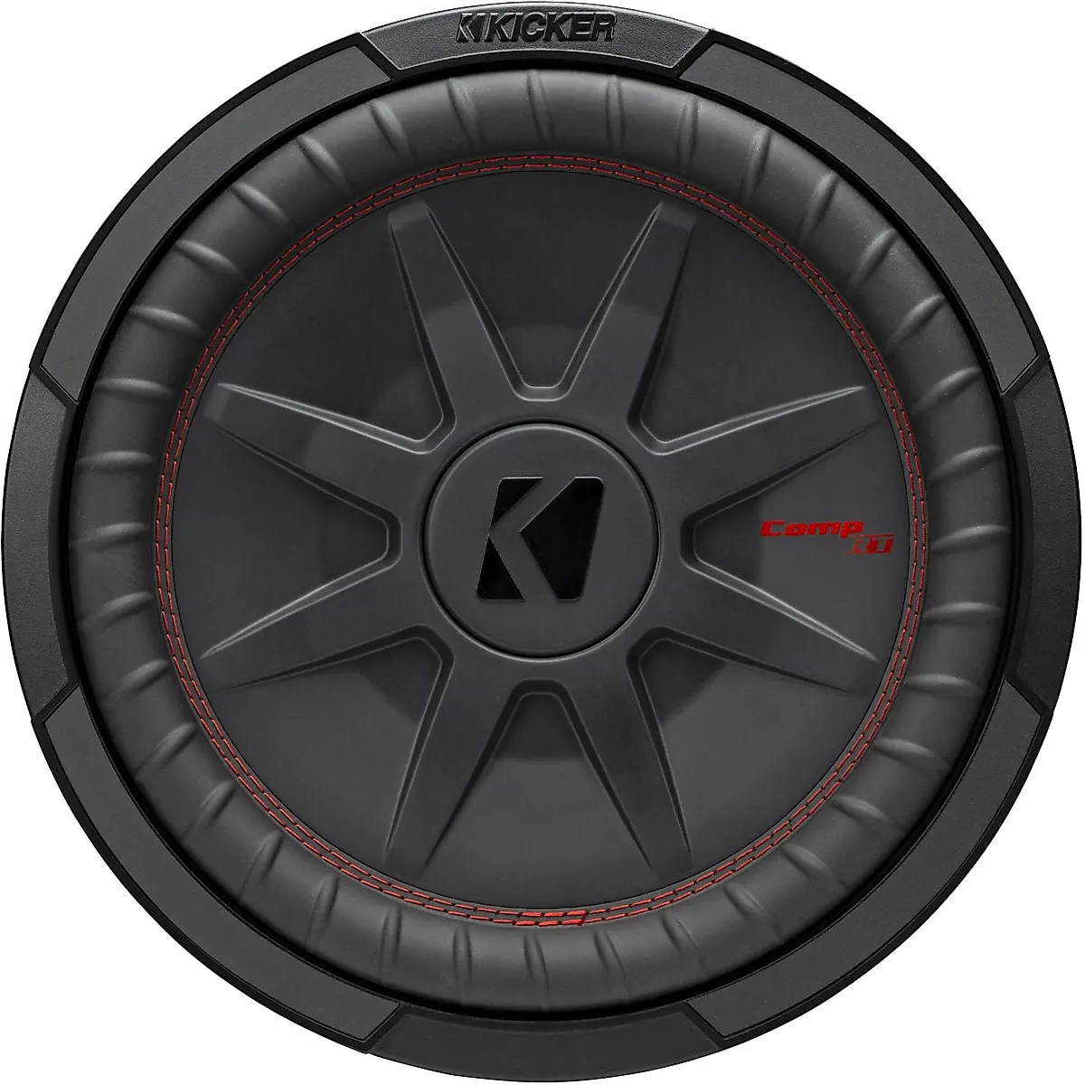 Kicker 12 Inch Comp RT Thin Woofer Includes Two 48CWRT122 2 Virtual 2 ohm Package