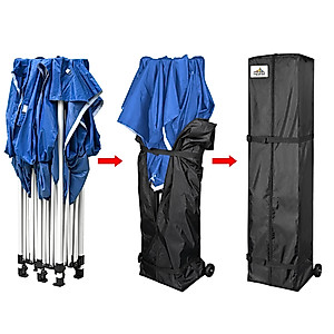 Instahibit Pro XL Canopy Carry Bag Wheeled for 10x15' Popup Event Shelter Tent Storage Case