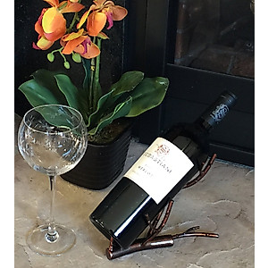 TheopWine Single Bottle Wine Rack - Gift Box