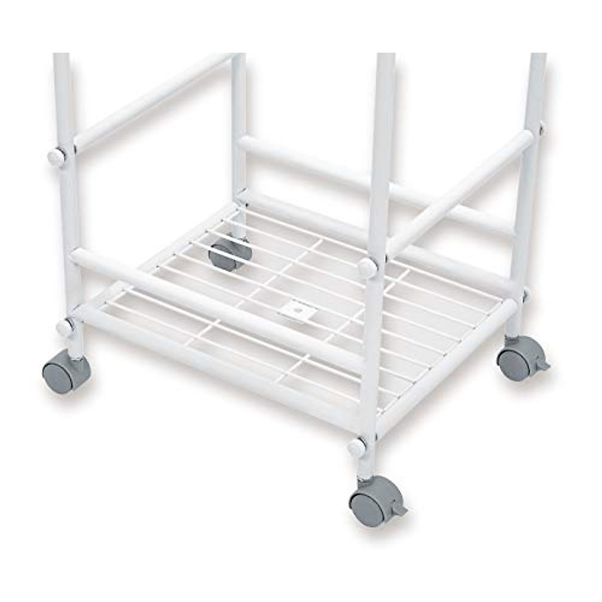 Azwil DBS01 Cardboard Stocker, White, Casters