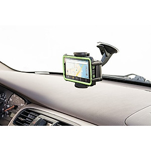 ARKON Windshield and Dash Car Phone Holder Mount for iPhone X 8 7 6S 6 Plus 8 7 6S 6 Galaxy Note Retail Black (SM415)