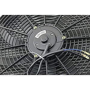 CoolingMaster 4 ROW Radiator+Shroud Fan+Relay Compatible with 1966-1979 Ford F100 F150 F250 F350