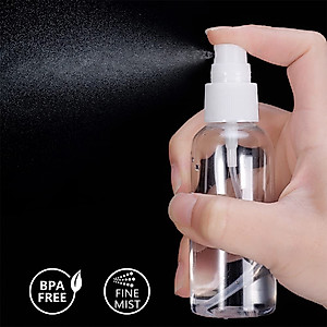 Beveetio 18 Pack Travel Bottles TSA Approved Containers,3oz + 2oz Leak Proof Travel Accessories Toiletries,BPA Free Silicone Squeezable Travel Tubes for Cosmetic Shampoo Conditioner Lotion Soap