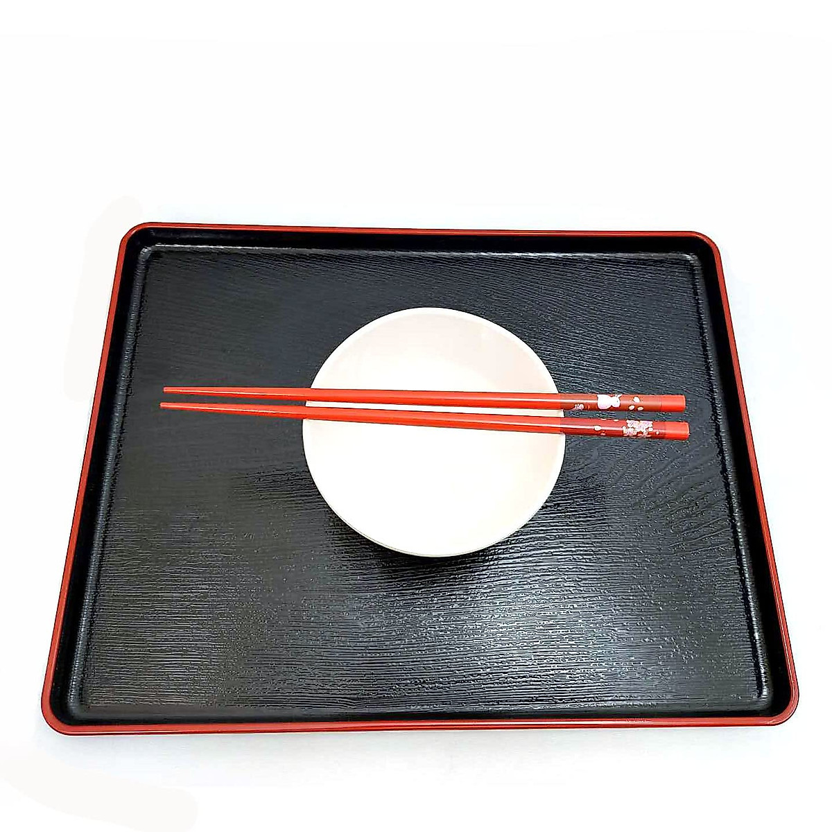 JapanBargain 3644, Bamboo Chopsticks Reusable Japanese Chinese Korean Chopsticks Set Wood Chop Sticks Hair Sticks 5 Pair Gift Set Dishwasher Safe, 9 inch (1, Bunny/Color)