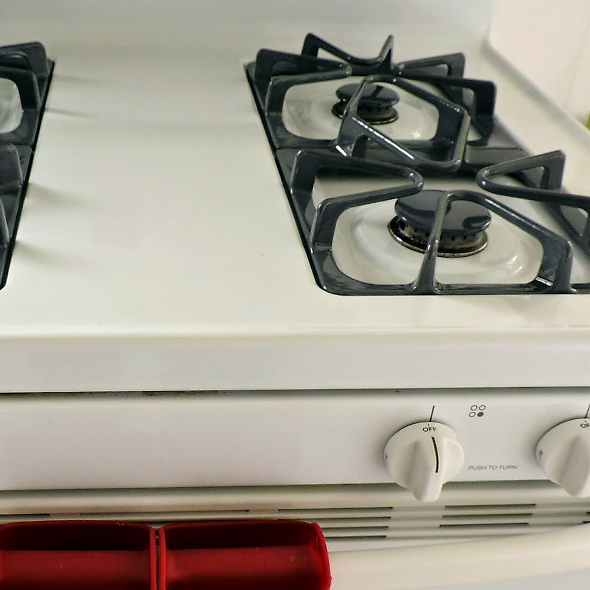 Upgraded W10447925 Burner Grate Replacement for Whirlpool Stove Parts, 8.3x9 inches Kenmore Maytag Gas Range Parts Stove Burner Grate Set Amana Inglis Kirkland Gas Cooktop Parts Stove Top Grates 4Pcs