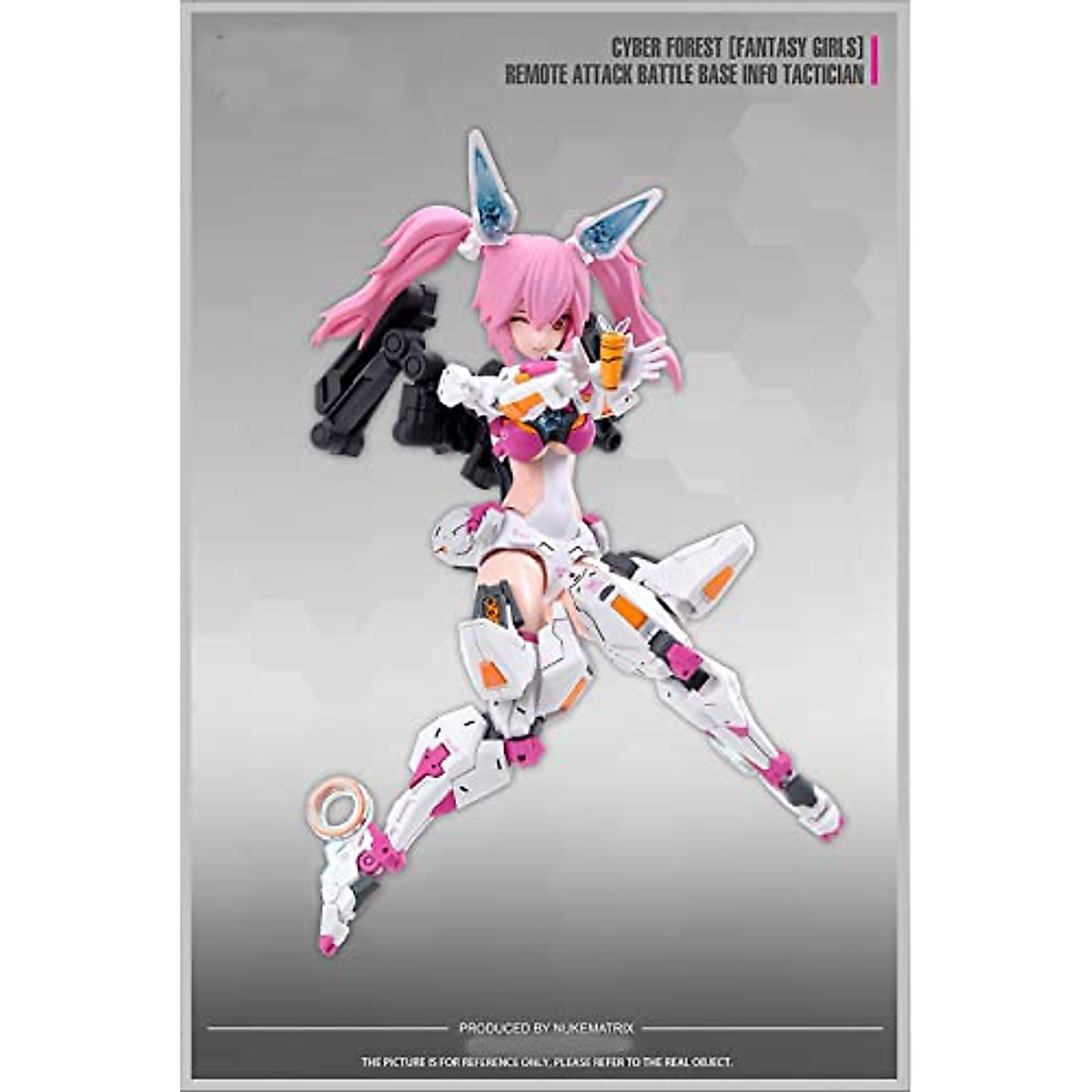 i8 TOYS Nuke Matrix 1/12 Scale Bunny ATK Girl Rabbit Mecha Girl Model Kits, Multicolored, Medium, (SJYT-001)