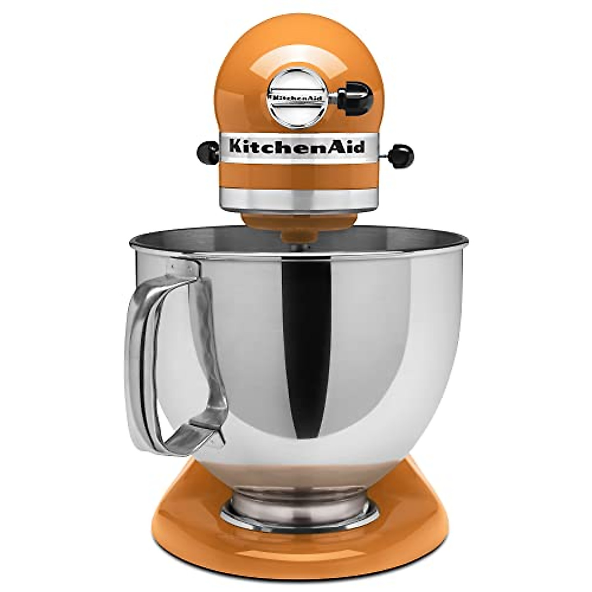 KitchenAid KSM150PSTG Artisan Series 5-Qt. Stand Mixer with Pouring Shield - Tangerine